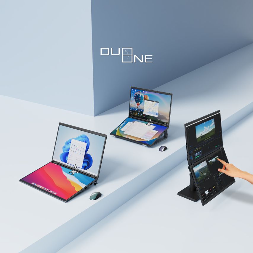 DUOONE Portable & Foldable Touch Monitor | Prelaunch.com